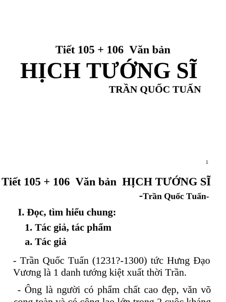 Bai 23 Hich Tuong Si | PDF