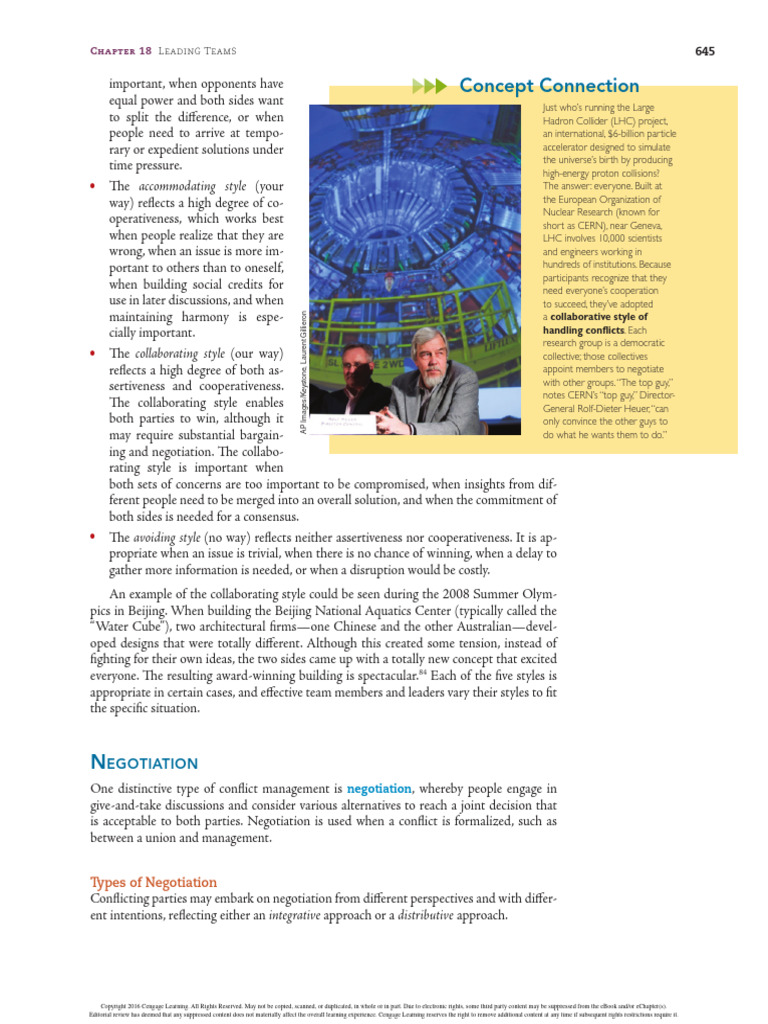 Management (Daft, Richard L) 12th Edition-675-676 | PDF | Negotiation ...