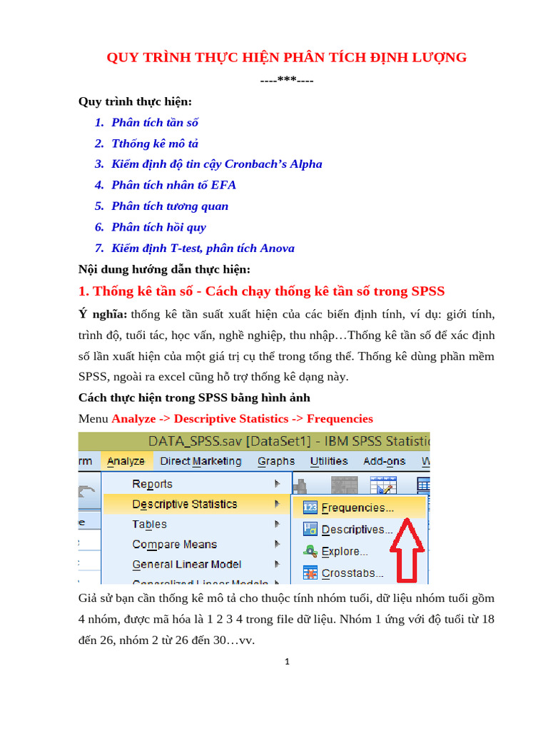 Gui SV_Ly thuyet Phan tich SPSS | PDF