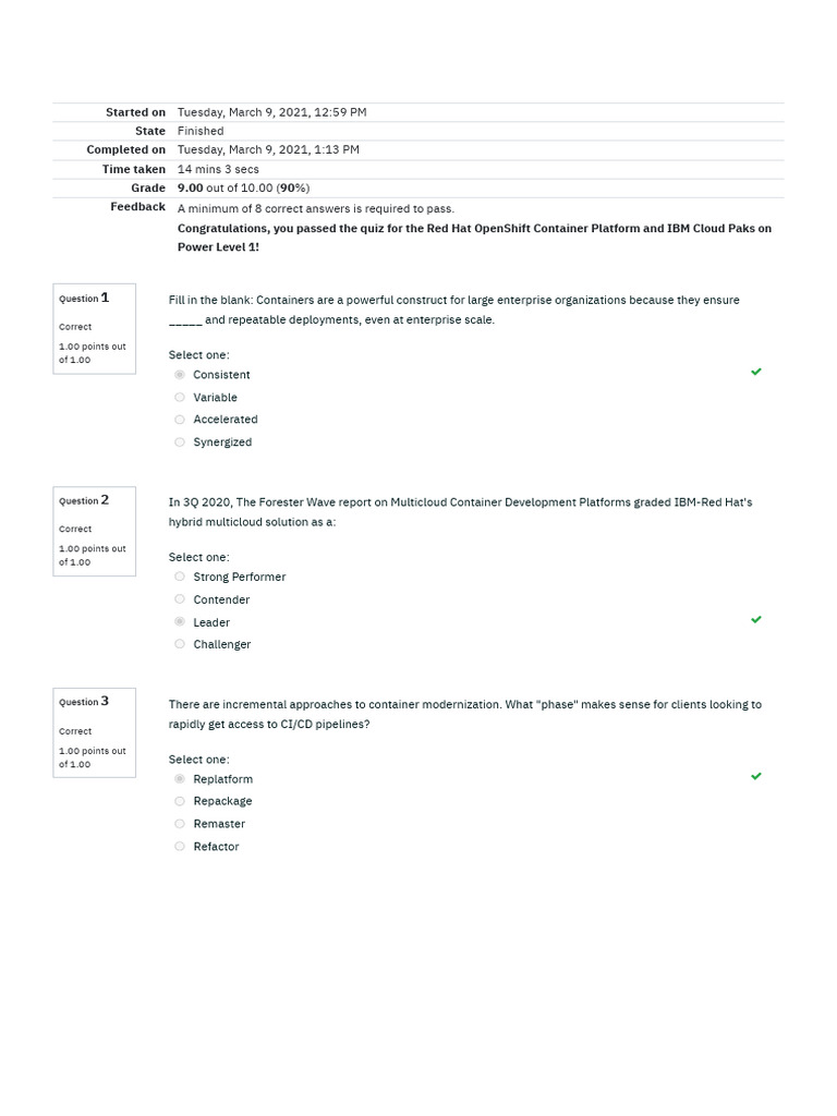 Quiz_ Attempt Review1 | PDF | Cloud Computing | Computer Science