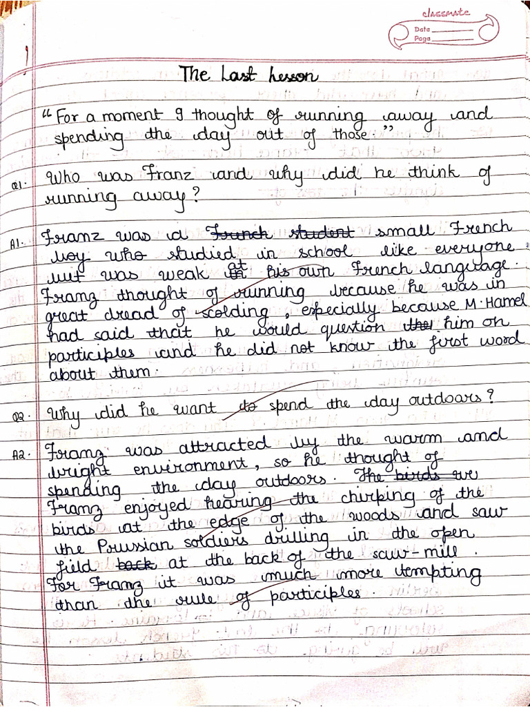 Hardik Singh-Last Lesson | PDF