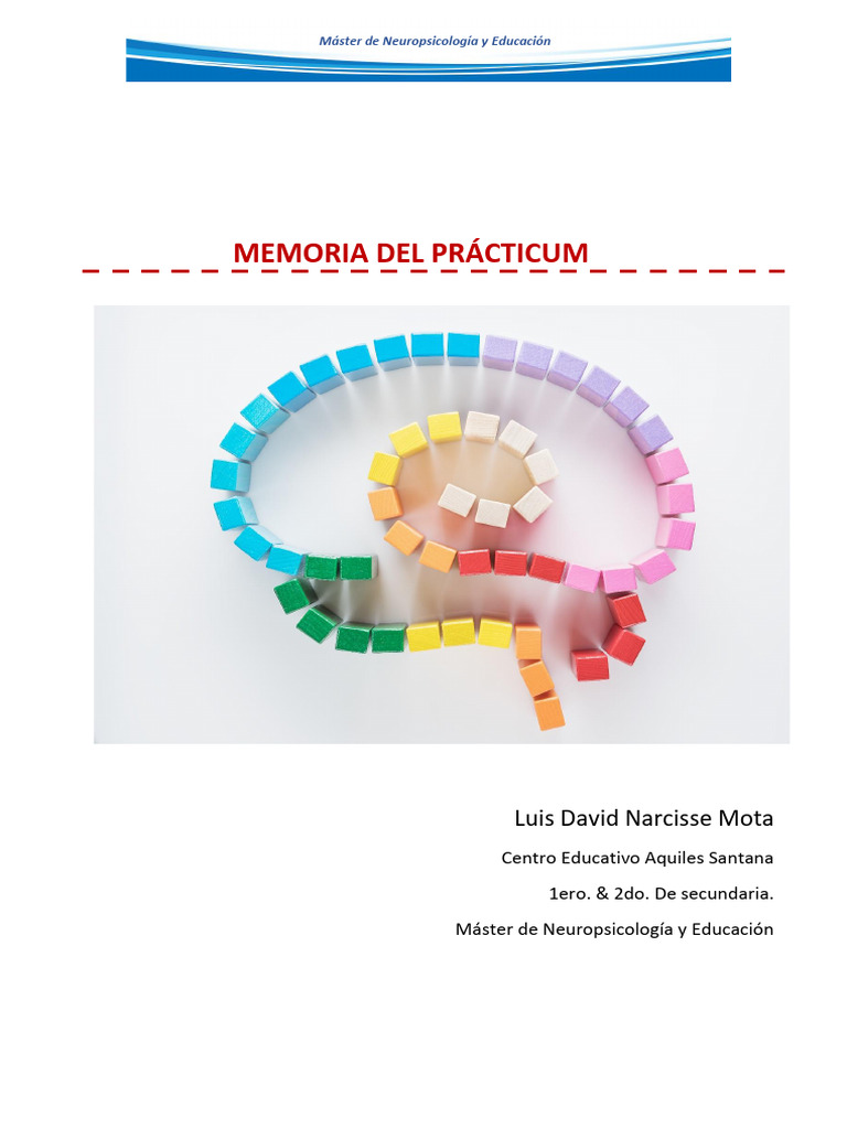 Practicum Listo 2. | PDF | Maestros | Aprendizaje