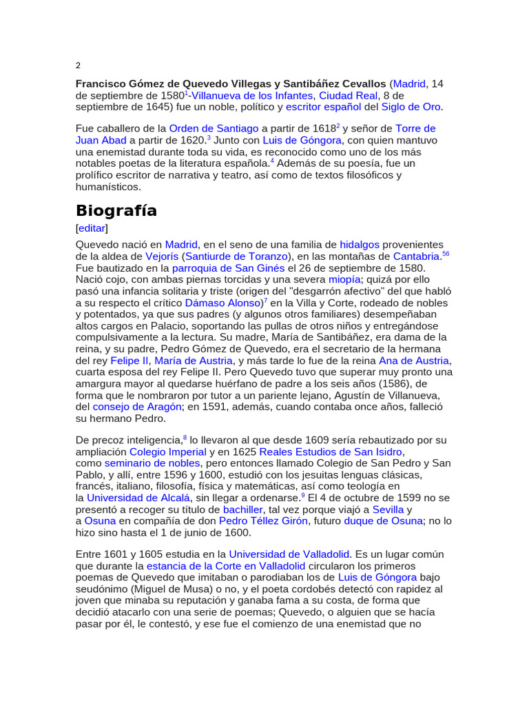 2 Quevedo | PDF