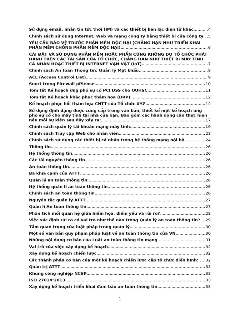 quản lý attt | PDF