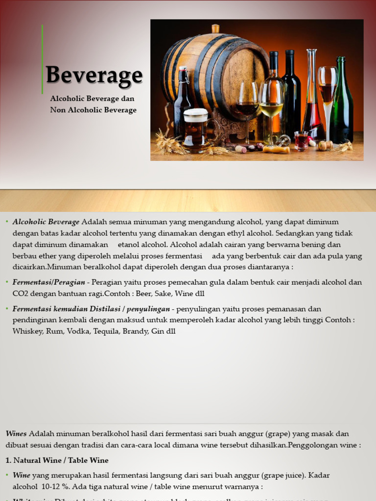 Beverage | PDF