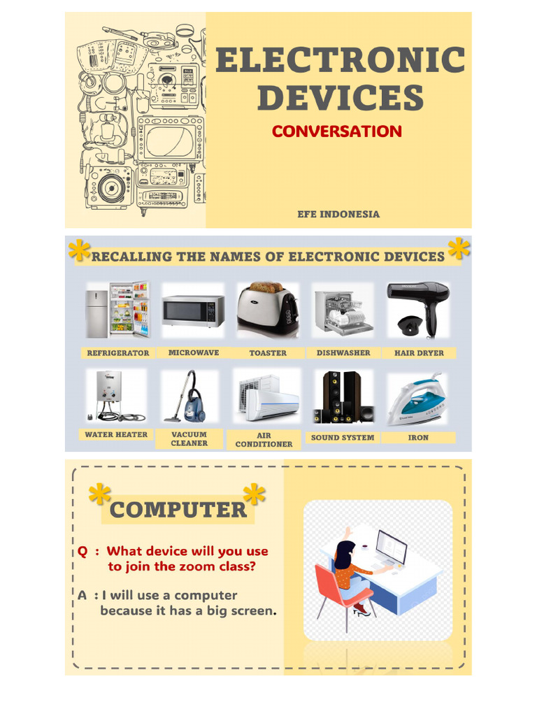 Sd-Electronic Device Conversation | PDF