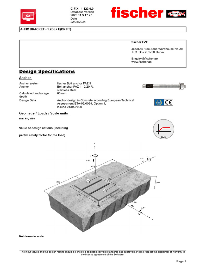A - Fix Bracket - 1.2DL+ e (Drift) | PDF | Software Testing | Strength ...