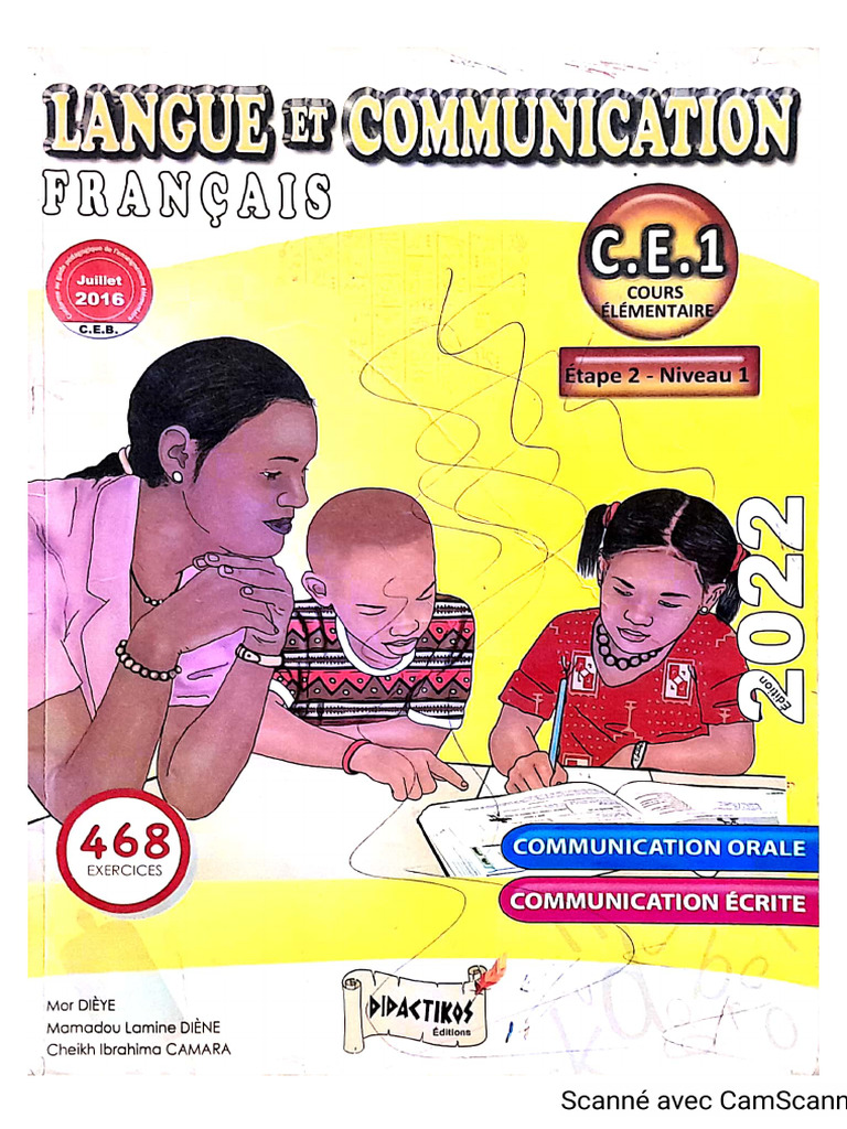 Langue Et Communication CE1 | PDF