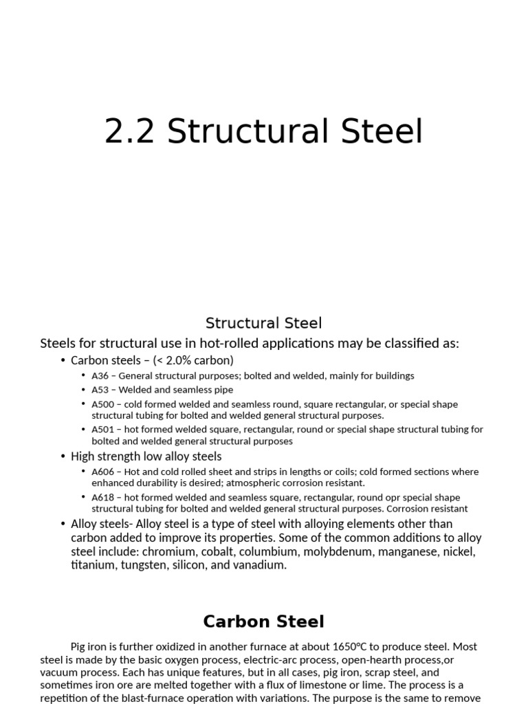 Structural-Steel | PDF | Building Engineering | Transition Metals