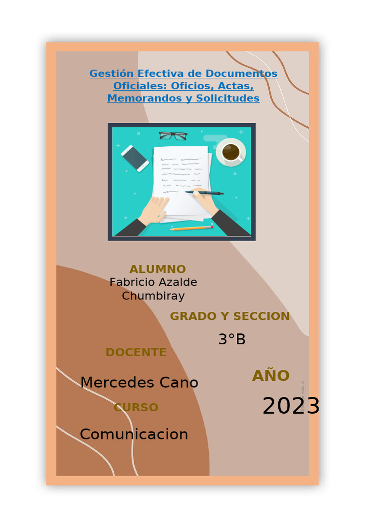 Tarea Pa Un Vagaso | PDF | Comunicación | Información