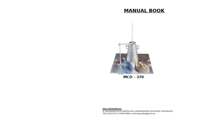 Sampul Manual Book | PDF