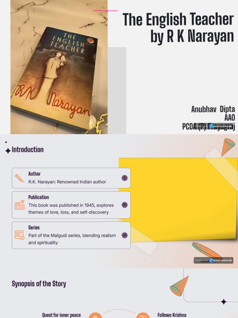 The English Teacher - Book Review | PDF