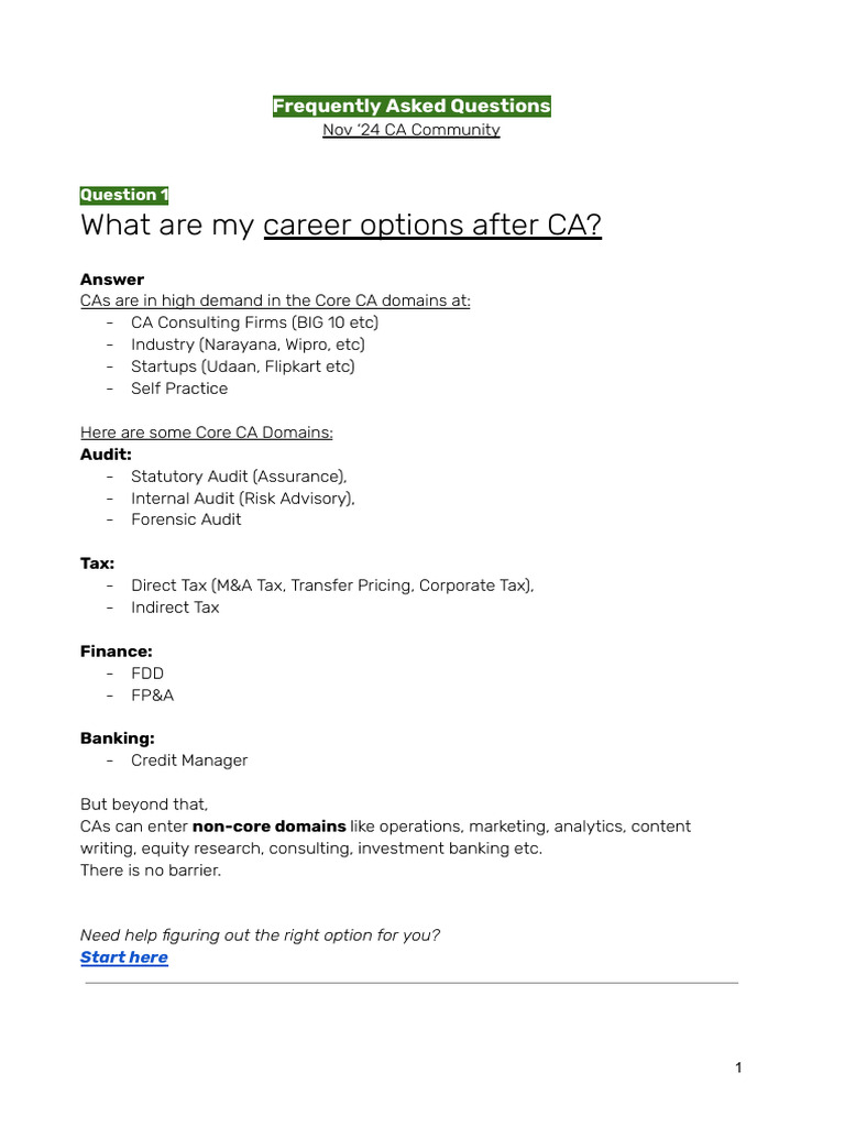 Nov'24 CA Community - FAQs 3rd Dec 2024 - CA Monk | PDF | Business ...