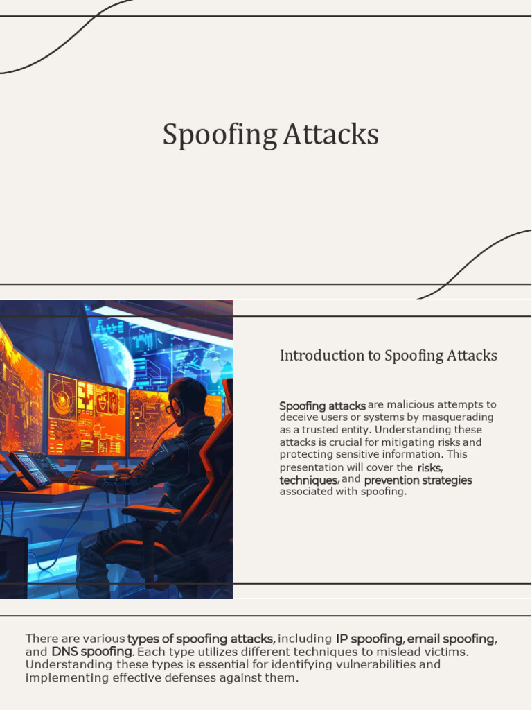 Understanding Spoofing Attacks | PDF