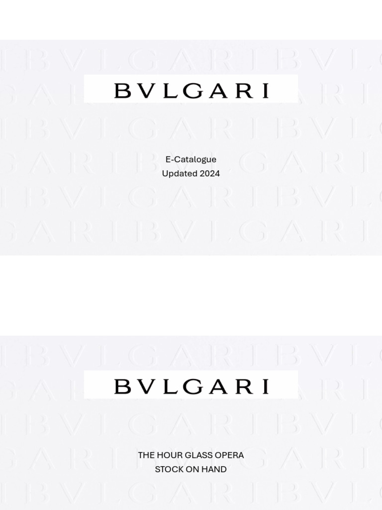 BVL E-Catalog Sep 2024 | PDF | Gemstone | Watch