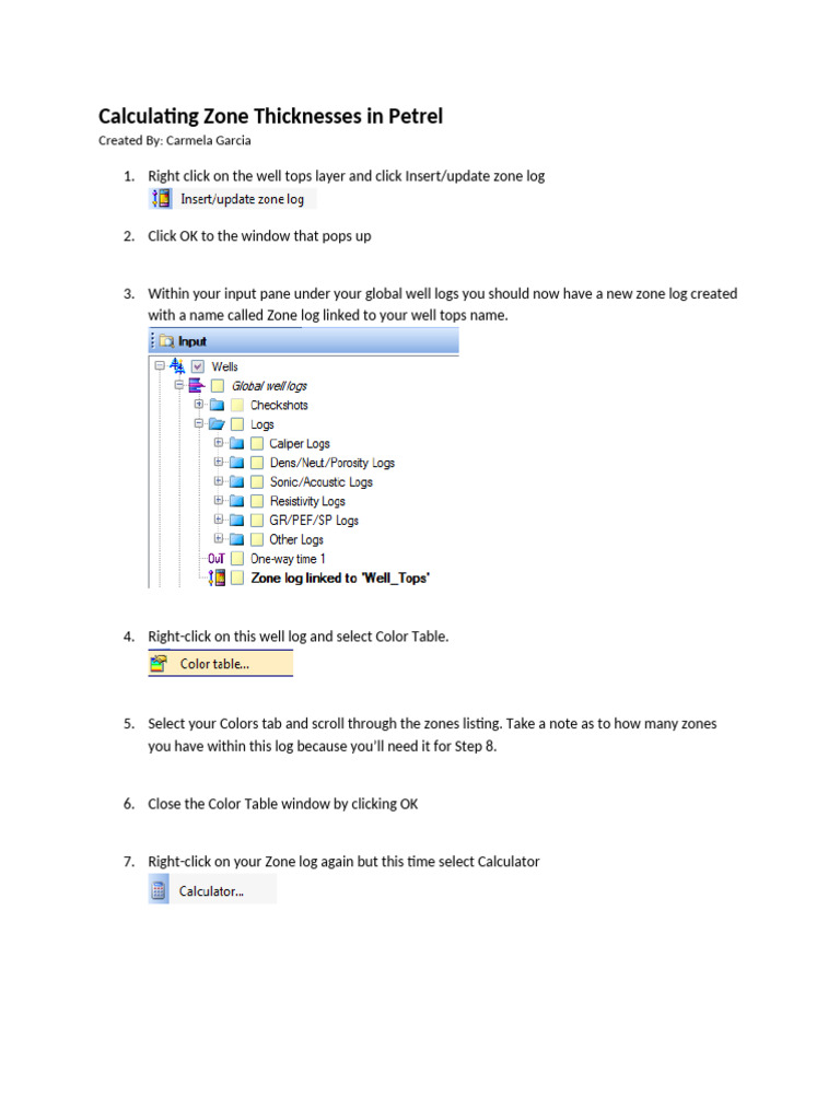 Calculating Zone Thicknesses | PDF