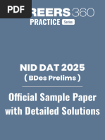 NID 2025 B.des Question Paper Branded | PDF | Design