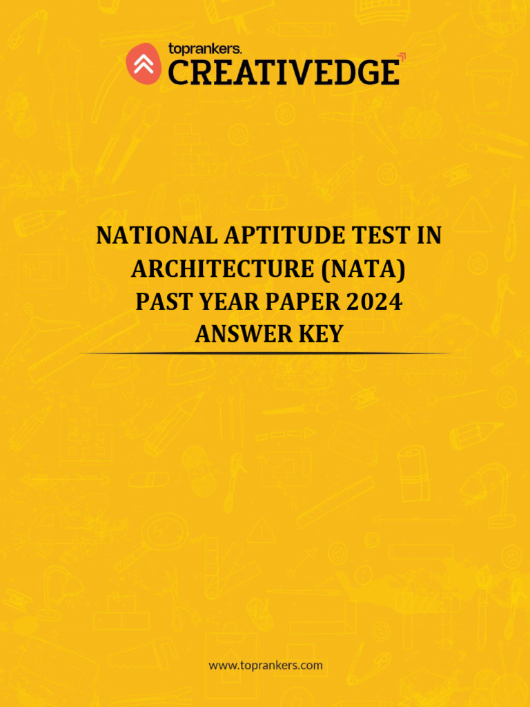 Nata 2024 Pyp Questions Paper Answer Key 028064ff4ccab | PDF