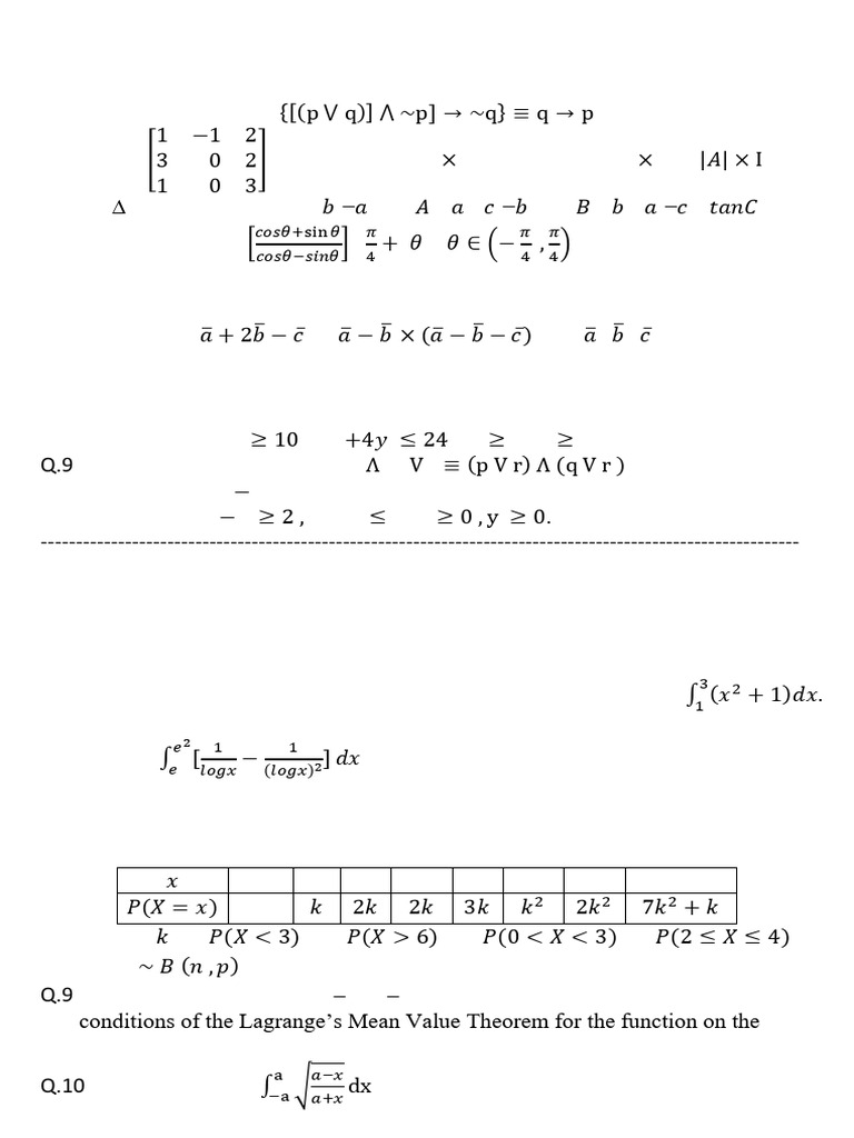 XII Maths Practical QB 2024-25 | PDF