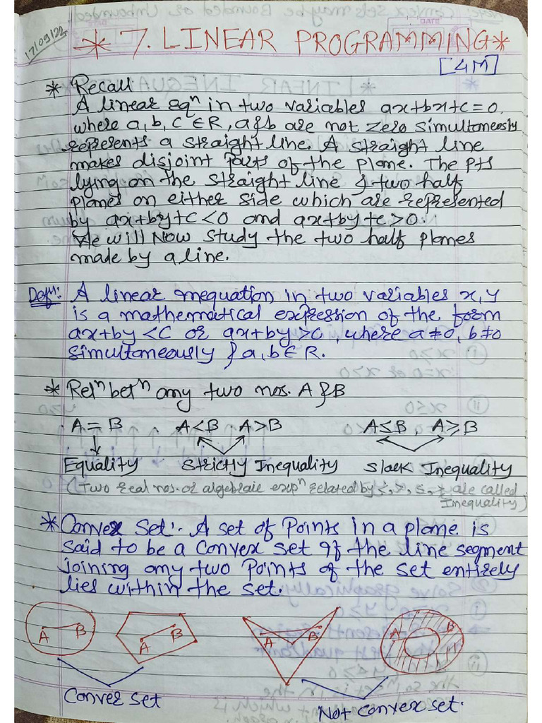 LPP INTRO AND EX 7.1 | PDF