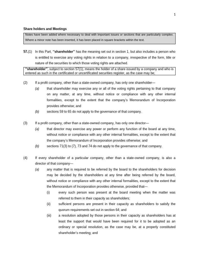 Shareholder Meeting Guidelines | PDF | Proxy Voting | Dividend
