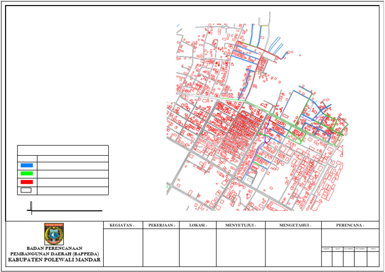 Site Plan Drainase | PDF