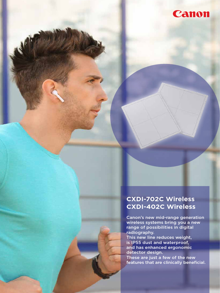 CANON CXDI-702C Brochure | PDF | Graphical User Interfaces | Radiography