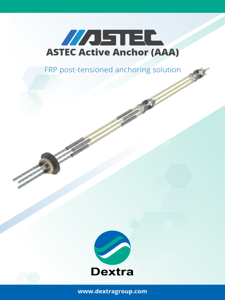 ASTEC Active Anchor Overview | PDF | Prestressed Concrete | Fiberglass