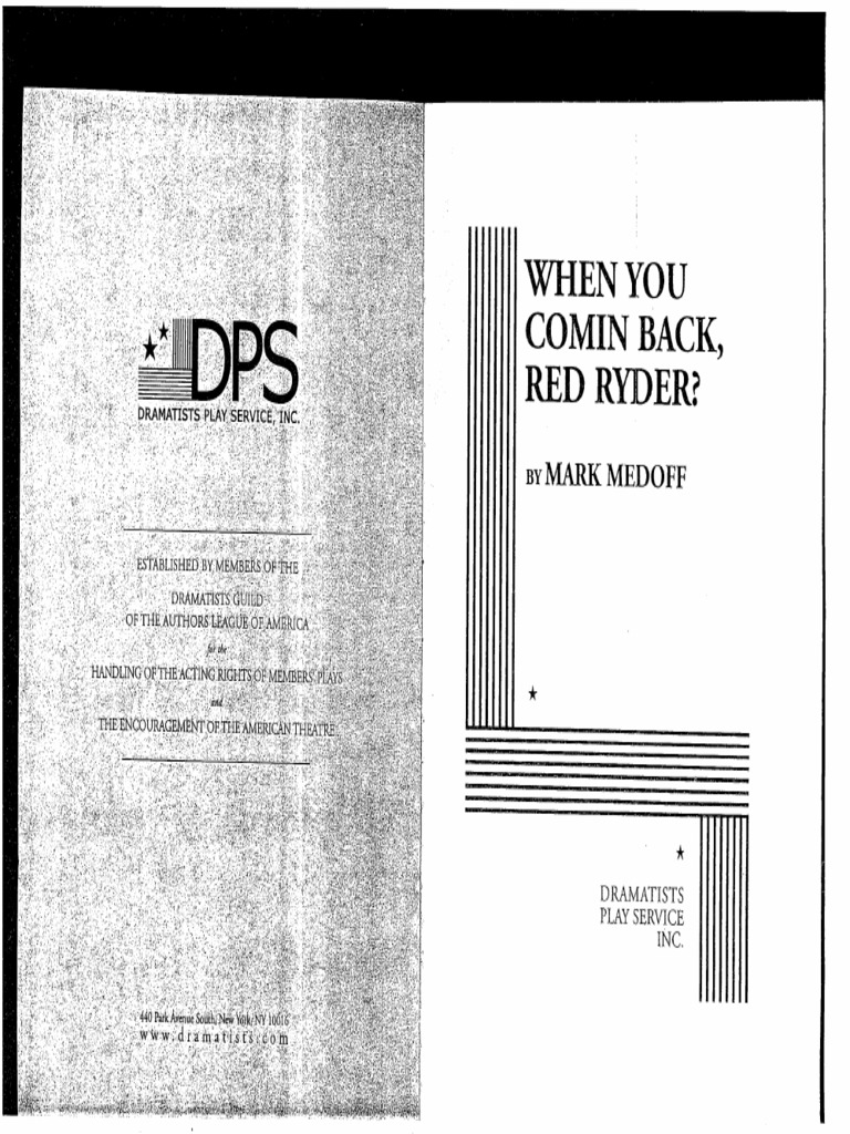 When You Comin Back, Red Ryder | PDF
