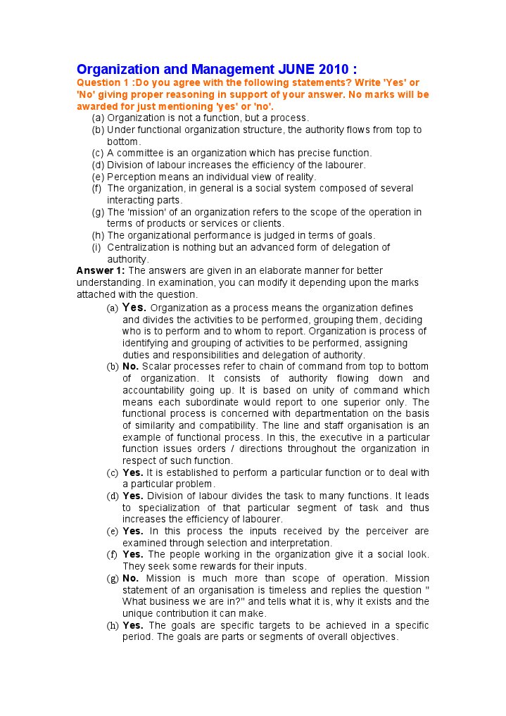 Organizational Structure, Management Concepts, and Key Terms Explained ...