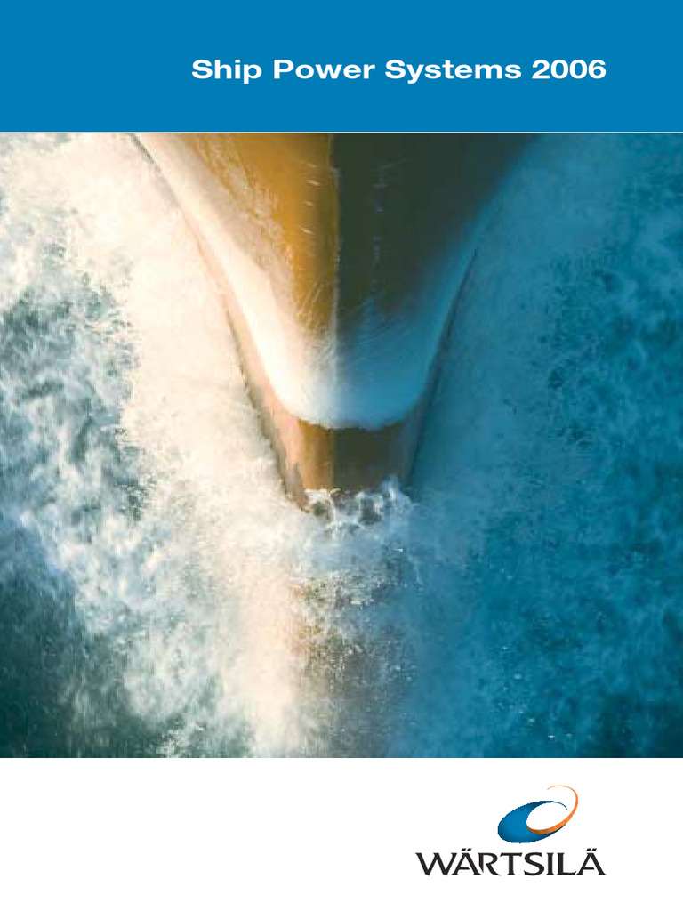 WARTSILA - catalogo motores. | PDF | Horsepower | Marine Propulsion