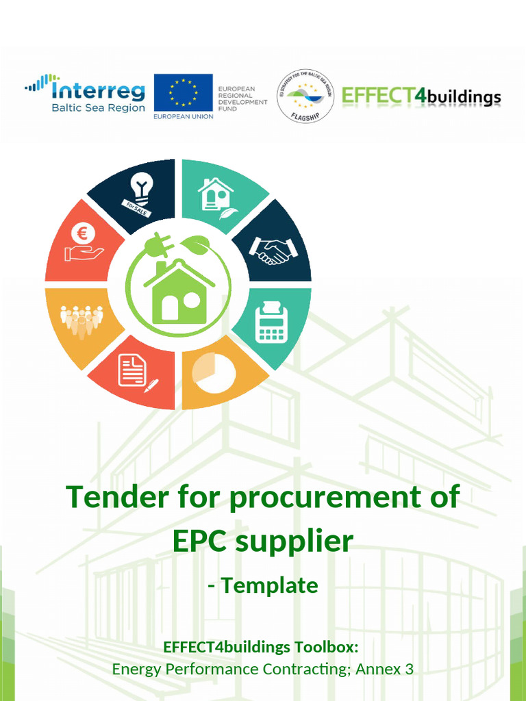 EPC Supplier Procurement Template | PDF | Procurement | Efficient ...