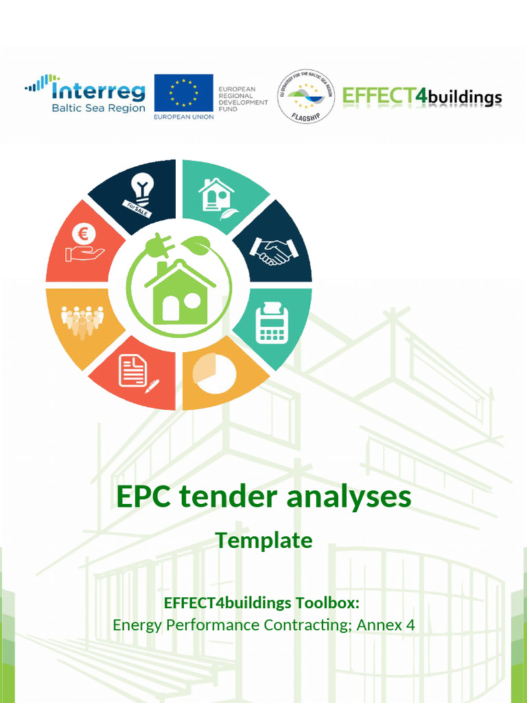 4 EPC Tender Analyses. Template | PDF | Net Present Value | Present Value