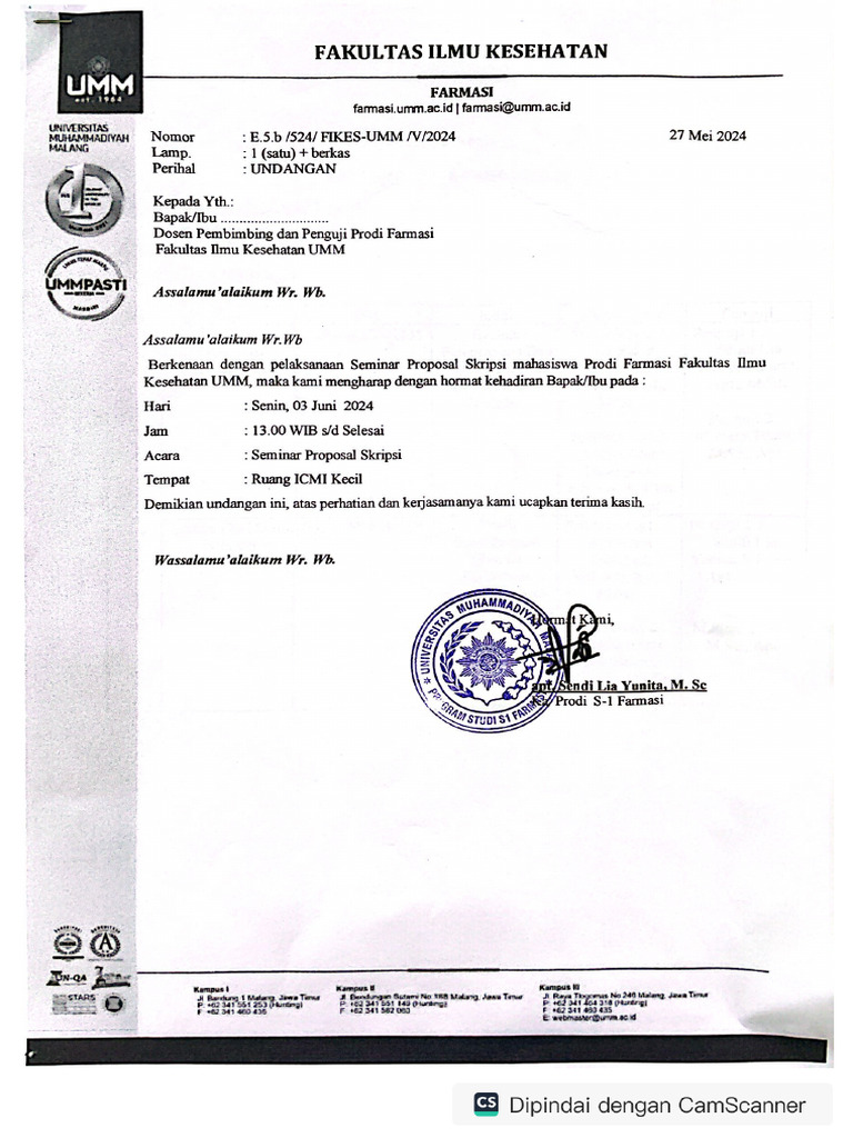 Undangan Sempro | PDF