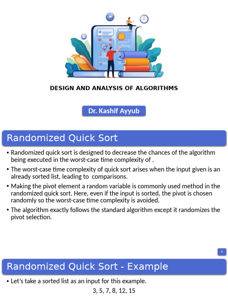 Lecture - 11 - Randomized Quick Sort, Heap Sort | PDF | Time Complexity ...