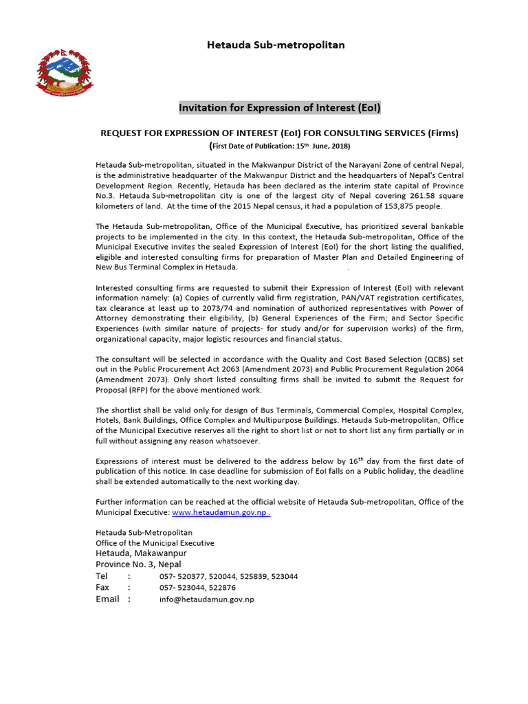 Notice | PDF | Government