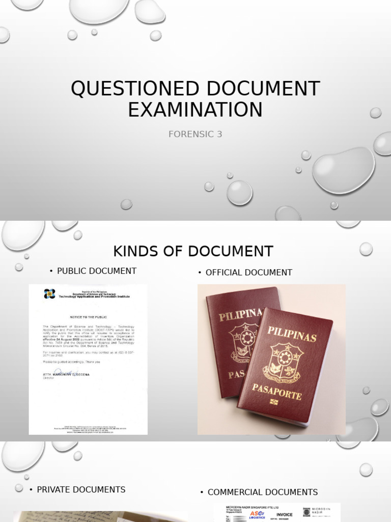 Questioned Document Examination | PDF | Banknote | Coins