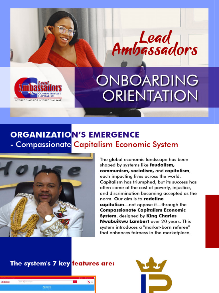 Lead_Ambassadors_Onboarding_Orientation | PDF | Capitalism | Poverty