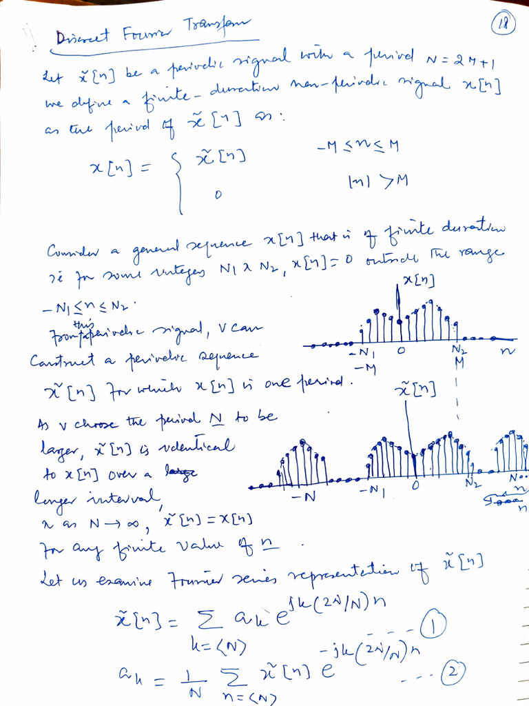 Discrete Fourier Transform | PDF