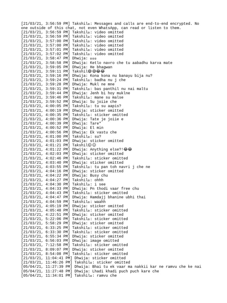 WhatsApp Chat Encryption Insights | PDF
