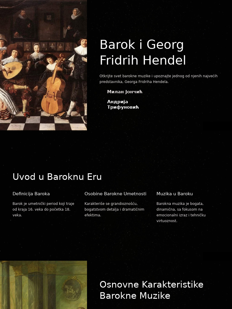 Barok I Georg Fridrih Hendel | PDF