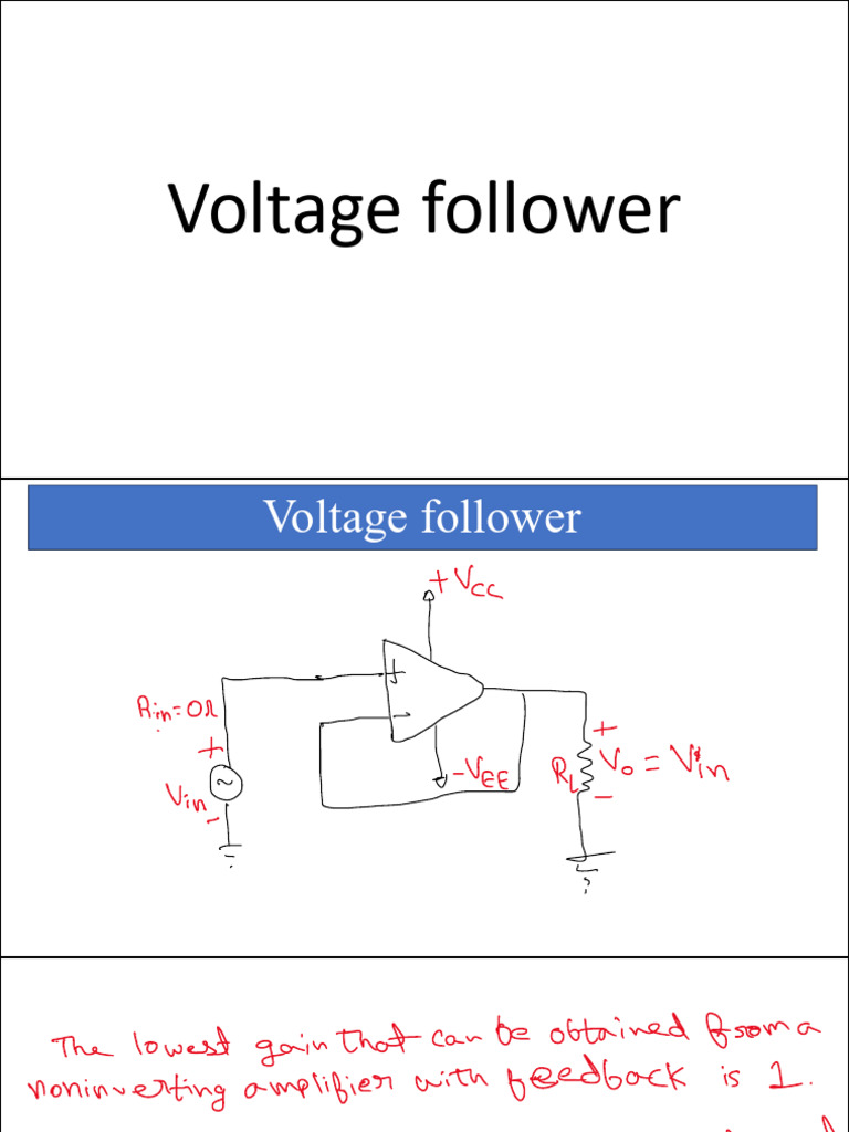 Voltage Follower | PDF