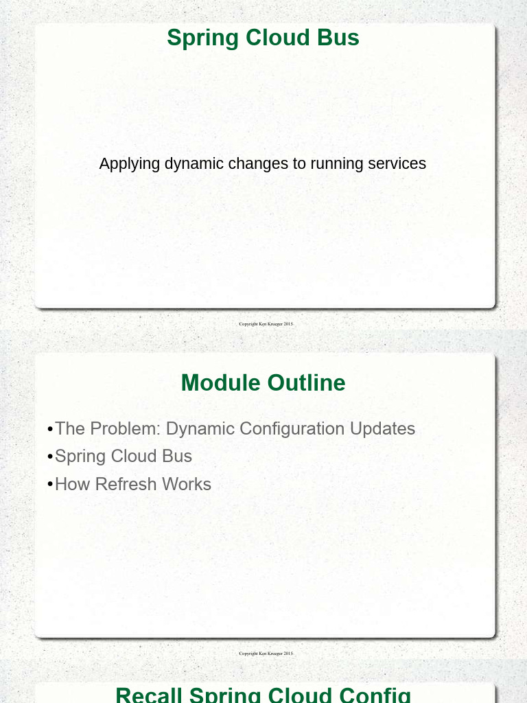 11-spring-cloud-bus | PDF | Internet Protocols | System Software