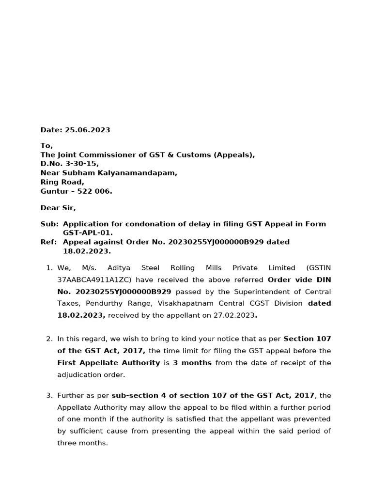 Asrmpl Cod Letter | PDF