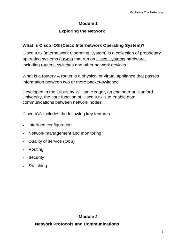 Exploring Networks | PDF | Computer Network | I Pv6