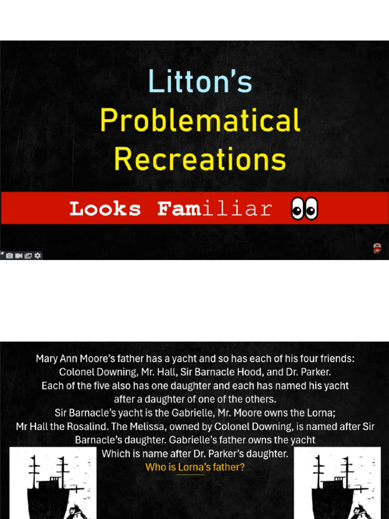 Mste Looks Fam Chapter 2 (Littons Problematical Recreation) | PDF