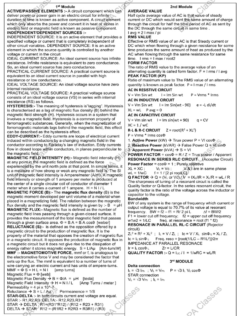 Dopa Classes Bee Notes | PDF