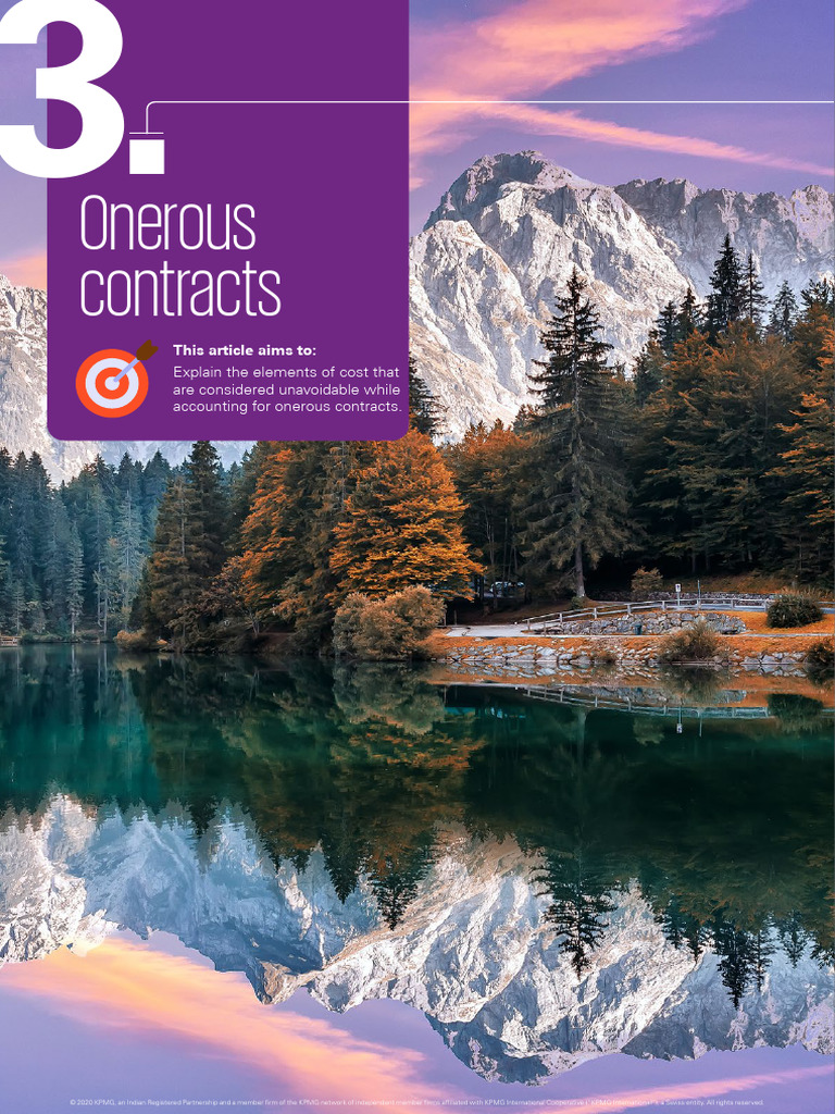 Aau Covid 19 Impact Financial Reporting Onerous Contract Chapter 3 ...