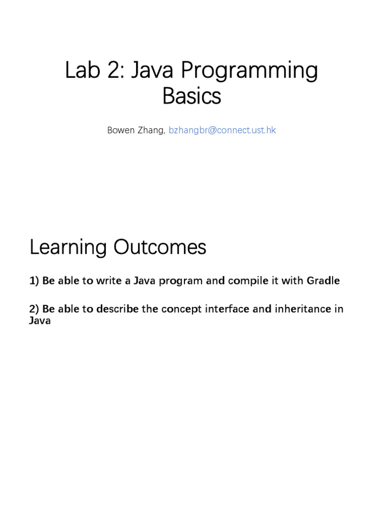 Comp3111_Lab2_Briefing_F2024 | PDF | Inheritance (Object Oriented Programming) | Class (Computer ...