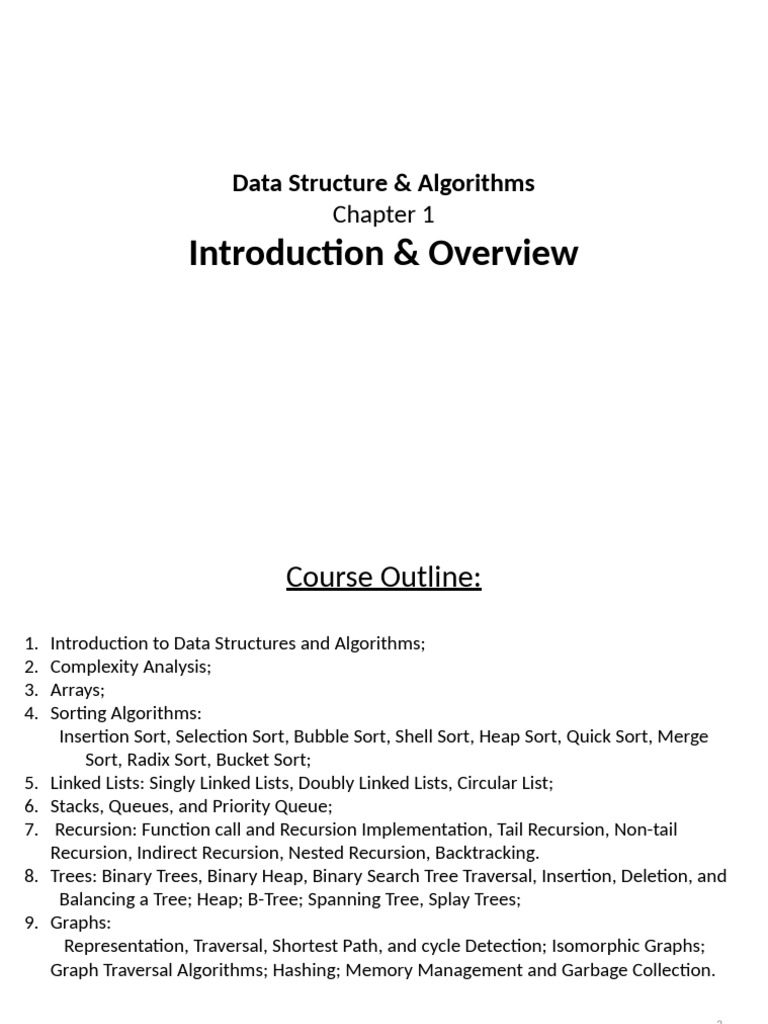 DSA Ch1 (Introduction) (Recovered) | PDF | Queue (Abstract Data Type) | Data Type